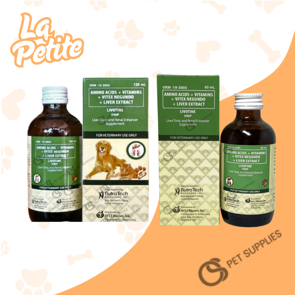 LKJ-Livotine Syrup Liver Tonic and Renal Enhancer Supplement For Cats ...