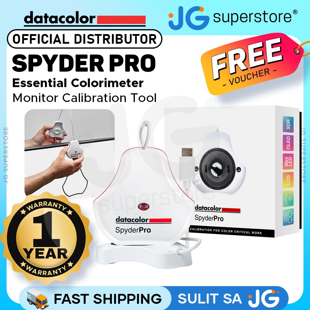 Datacolor SPYDER PRO Calibration Colorimeter Tool for LED OLED Monitor ...