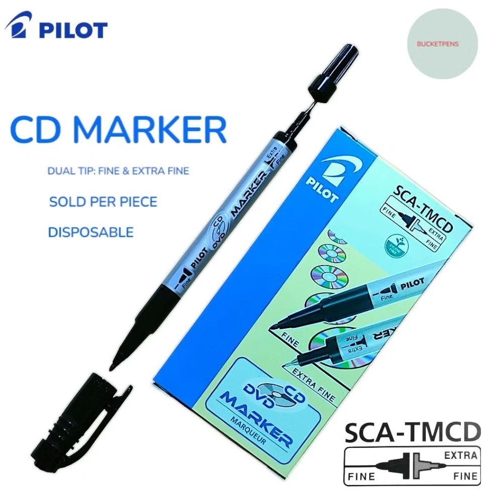 PILOT CD/ DVD PERMANENT MARKER FINE/ EXTRA FINE | Shopee Philippines