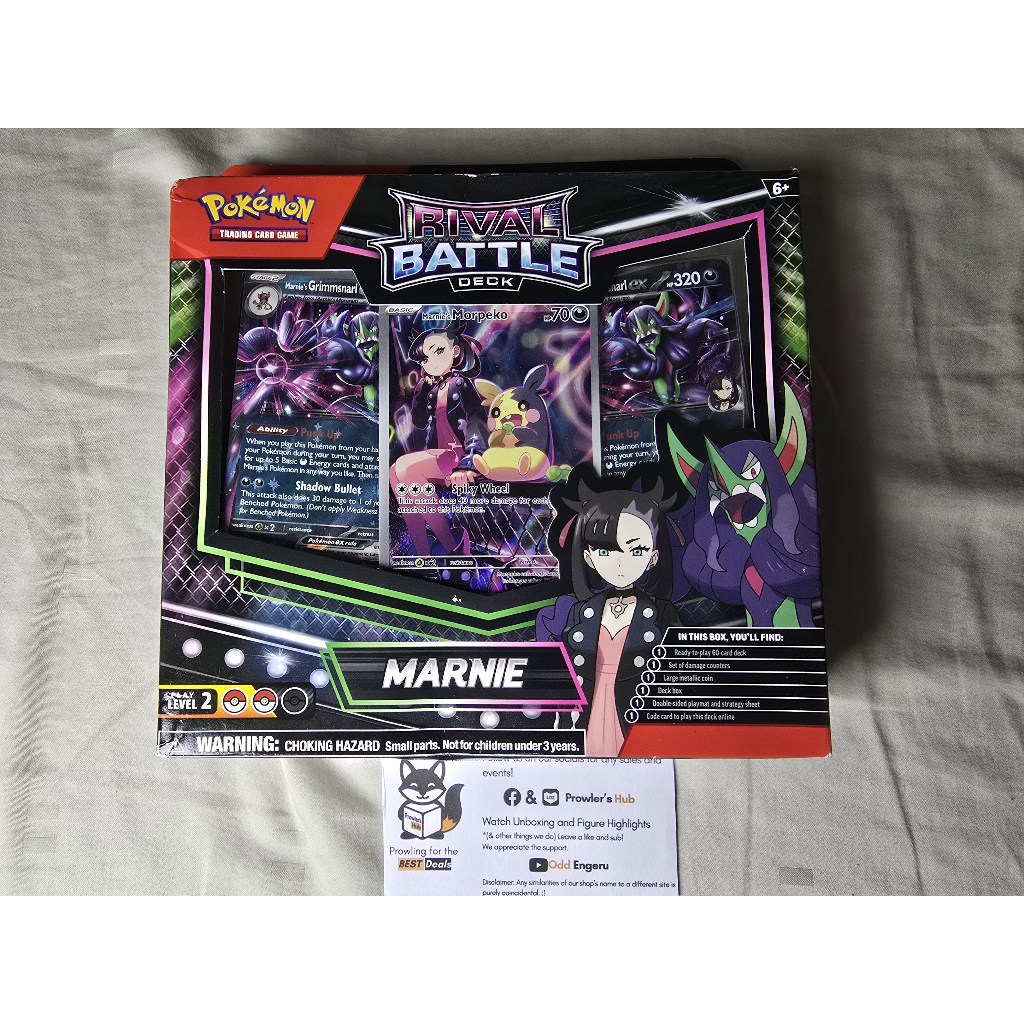 Pokémon TCG: Rival Battle Deck (Marnie) | Shopee Philippines