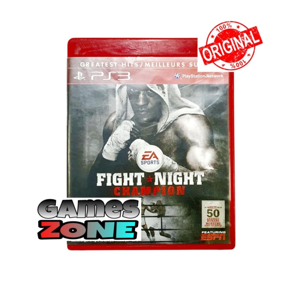 PS3 Game Fight Night Champion (with freebie) | Shopee Philippines