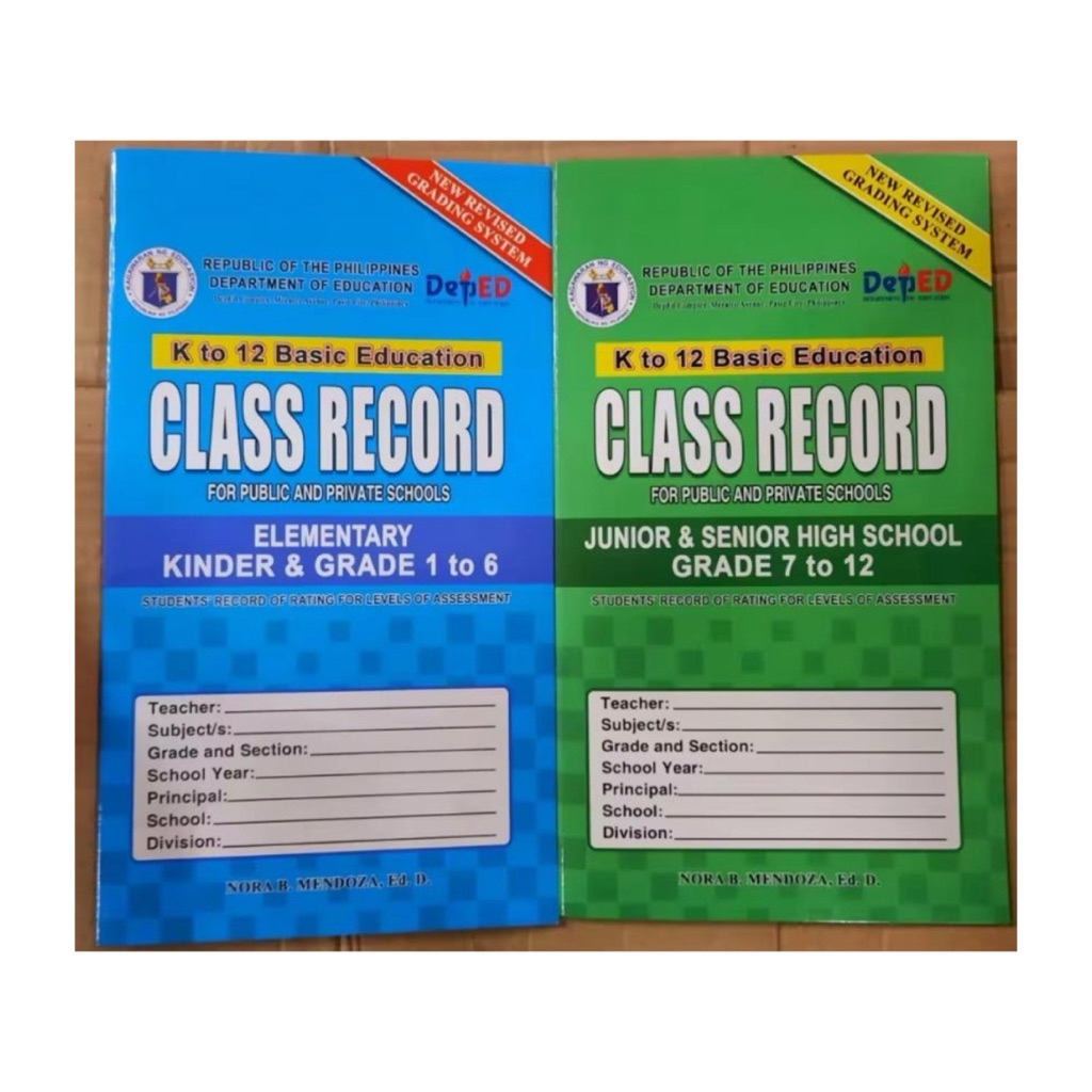 Class Records (Students record rating assessment) | Shopee Philippines