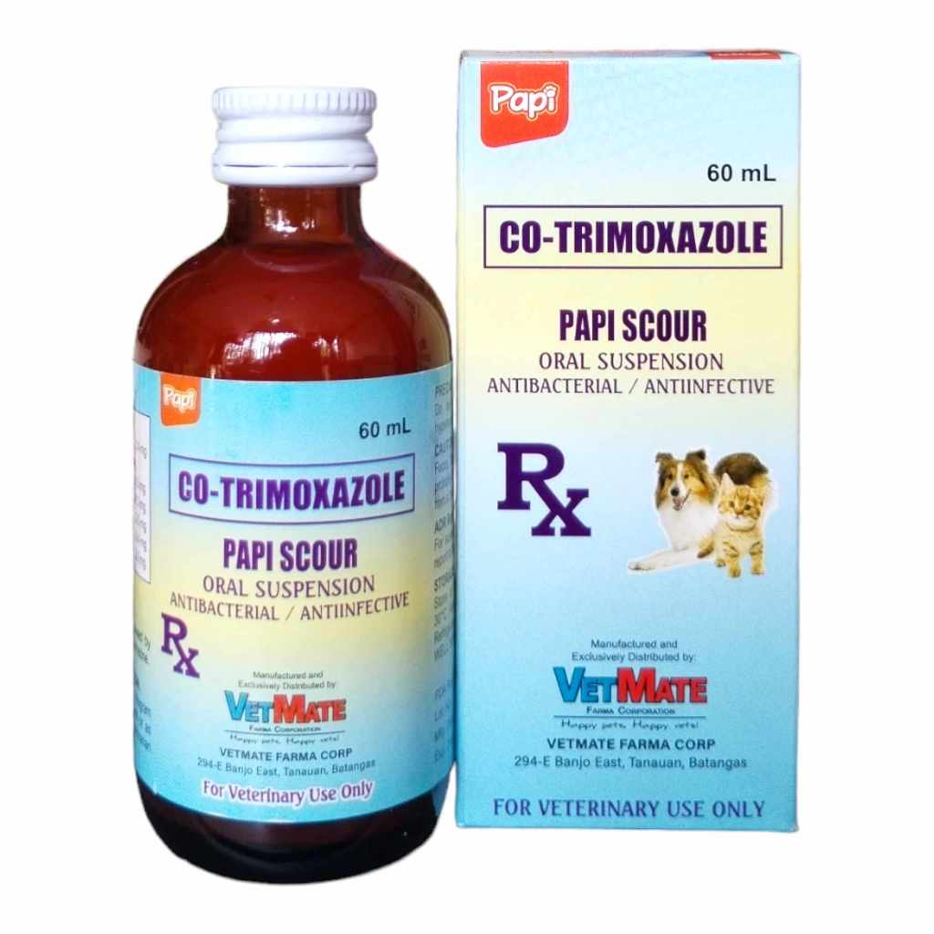 Papi Scour Co-Trimoxazole Oral Suspension 60mL – Antibacterial ...