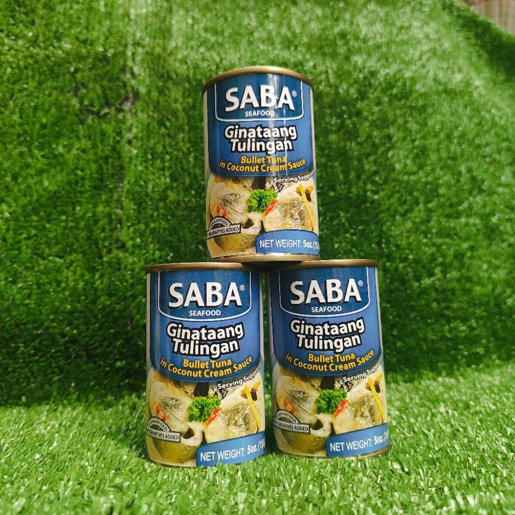 Saba Ginataang Tulingan (155 grams) X 3 Pcs. | Shopee Philippines