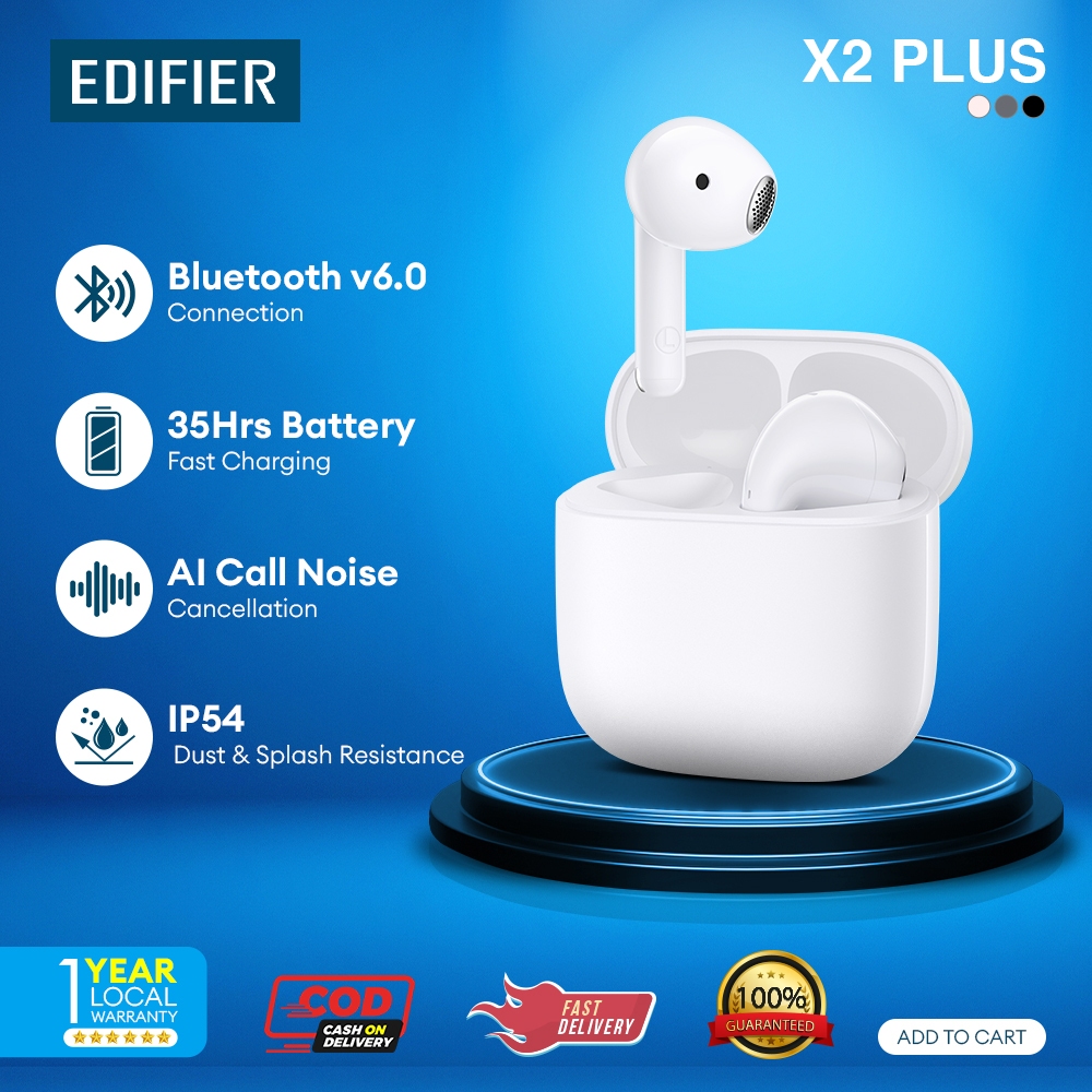 X2S Headphone Bluetooth 5.3 / IP54/ USB-Type C/Music Playback 24h ...