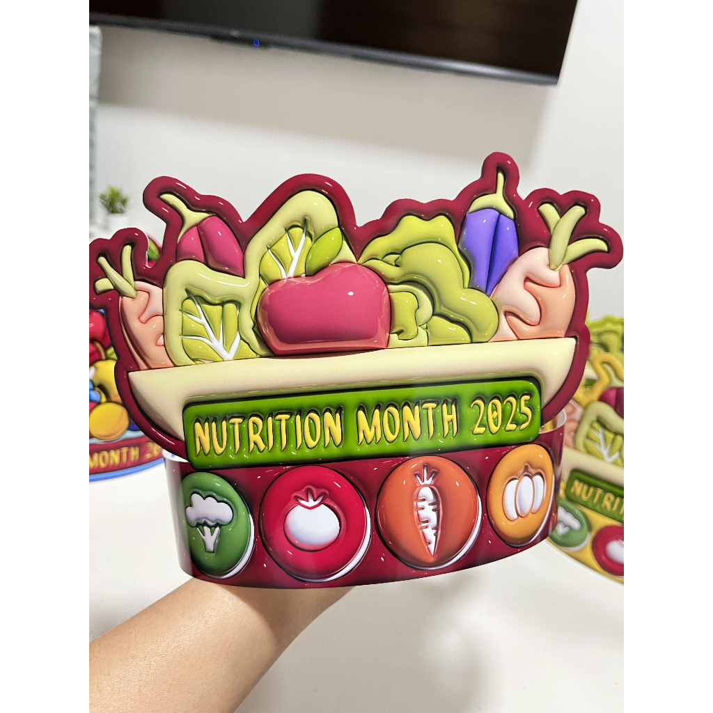 3D Nutrition Month Headdress | Ready-Made | Kids Healthy Food Costume | School Event Props ...