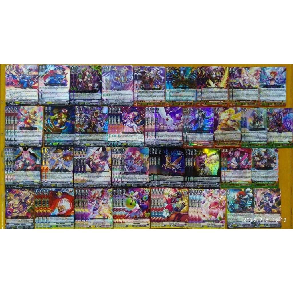 CFV Masked Magician Harri Pale Moon Deck Premium Magia Stride Cardfight ...