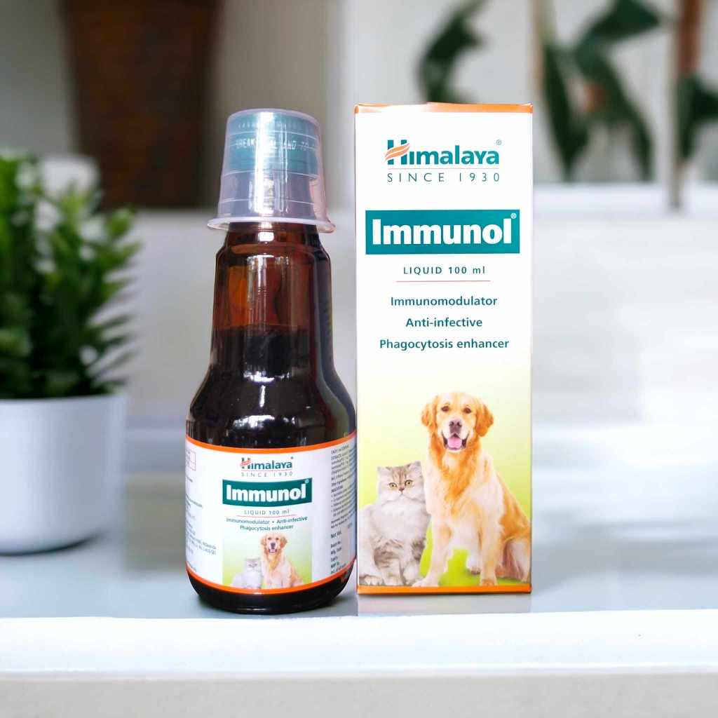 Himalaya Immunol Liquid 100mL – Immune Booster for Dogs & Cats | Shopee ...