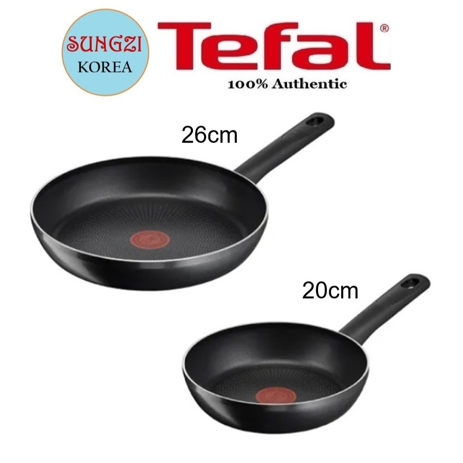 TEFAL Hard Titanium Fry Pan BLACK | Shopee Philippines