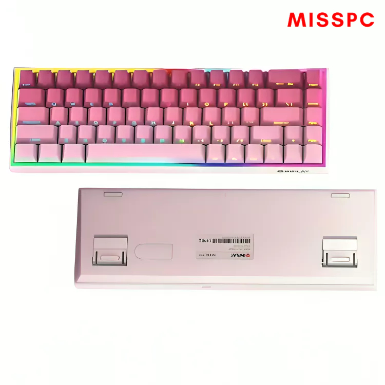 Inplay AK680, 68 Keys Side Printed Mechanical Keyboard (Brown switch ...