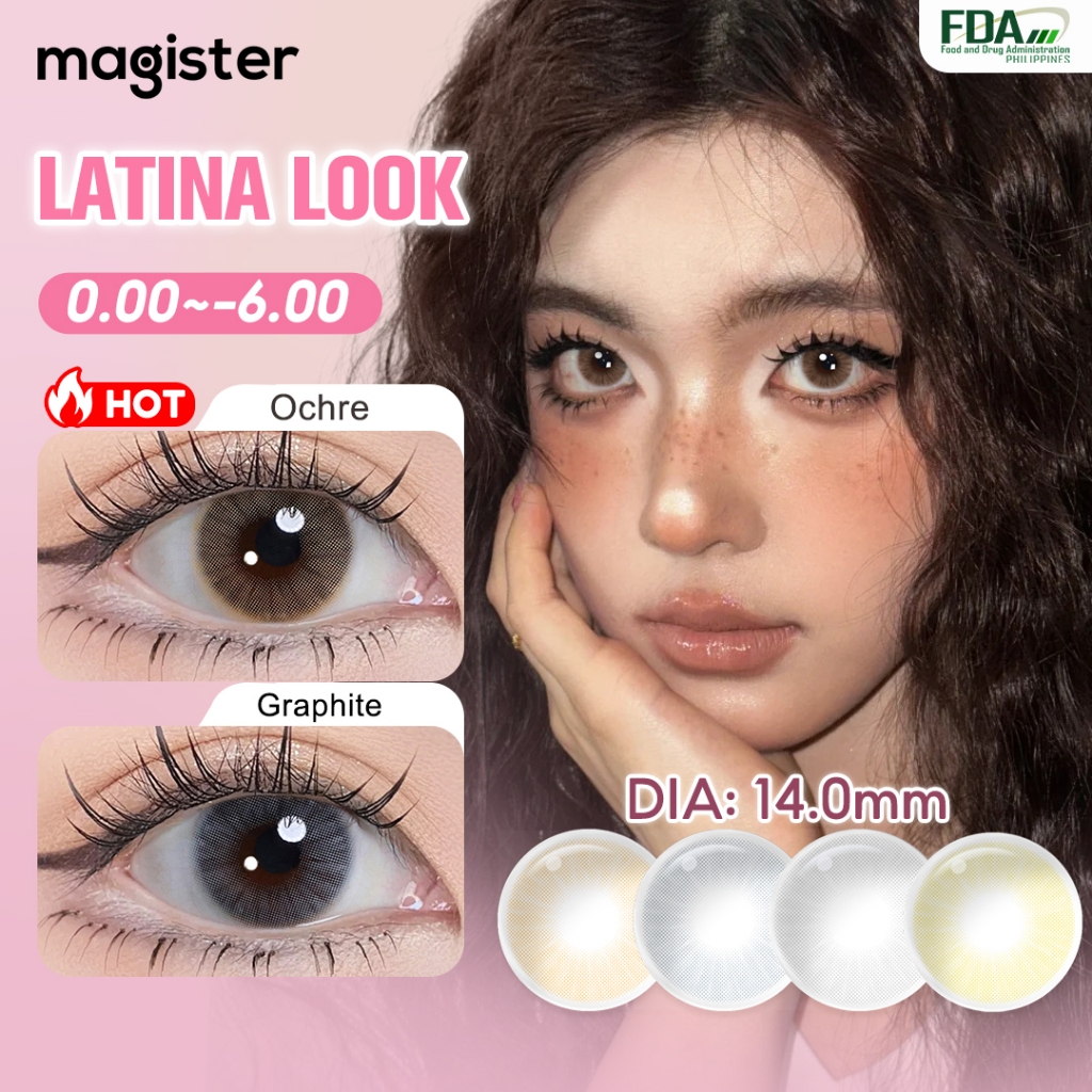 Magister Contact Lenses Graded Queen Ochre Icy Gray Graphite Amber ...