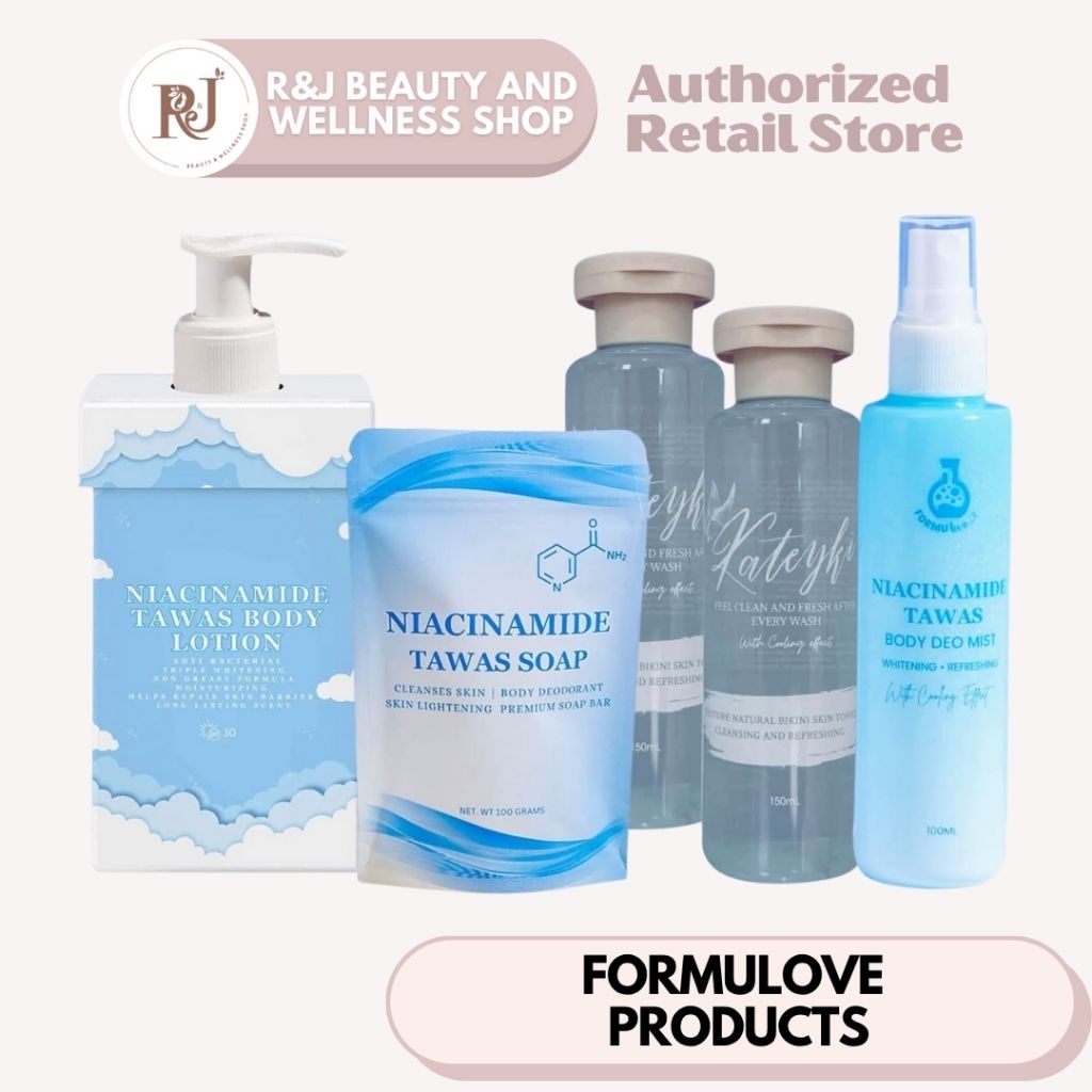 FORMULOVE Niacinamide Cowjic Tawas Whitening Moisturizing Kojic Papaya ...