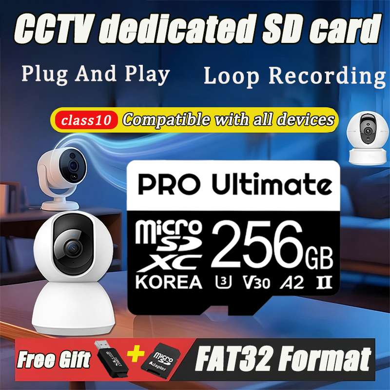 SD Card For CCTV 32GB/64GB/128GB/256GB/512GB/1TB Strong Compatibility ...