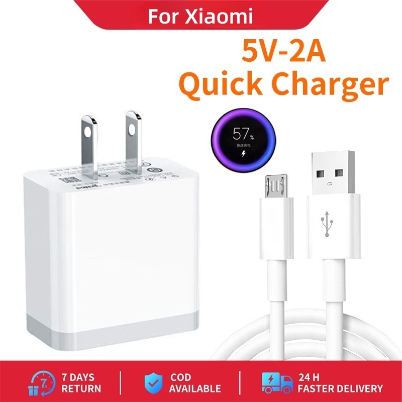 Xiaomi 18W Fast Charger Type C + Micro USB 11T Redmi Note 12 POCO F5 F4 ...