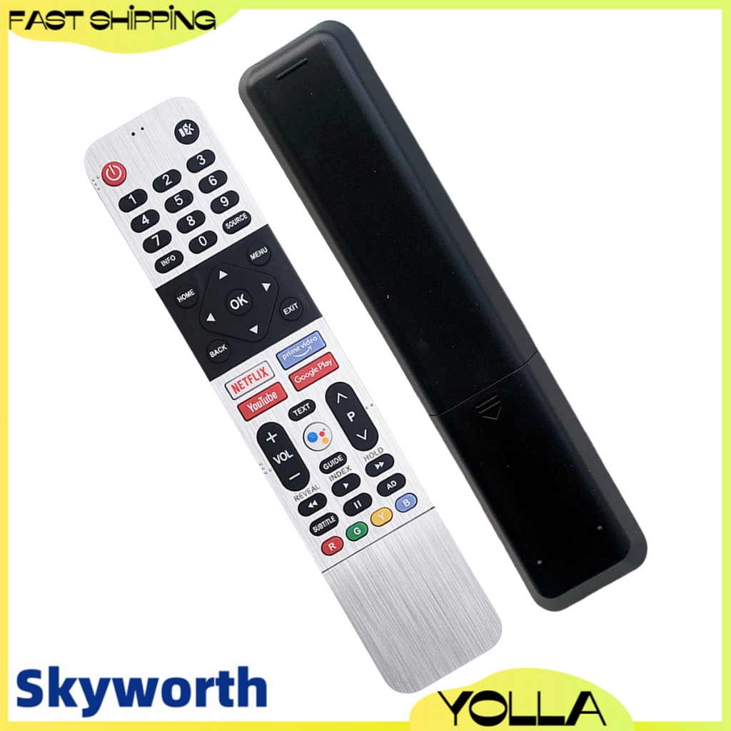 NEW Original Skyworth Remote Control Smart TV Android TV 43U20 Remote ...