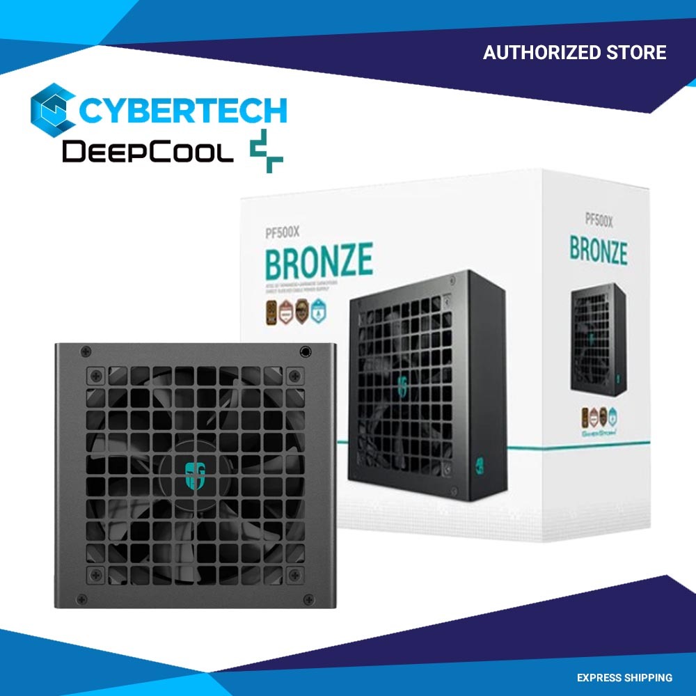 Deepcool PF500X PF600X PF700X 500/600/700W Cybenetics 80+ Bronze ATX 2. ...