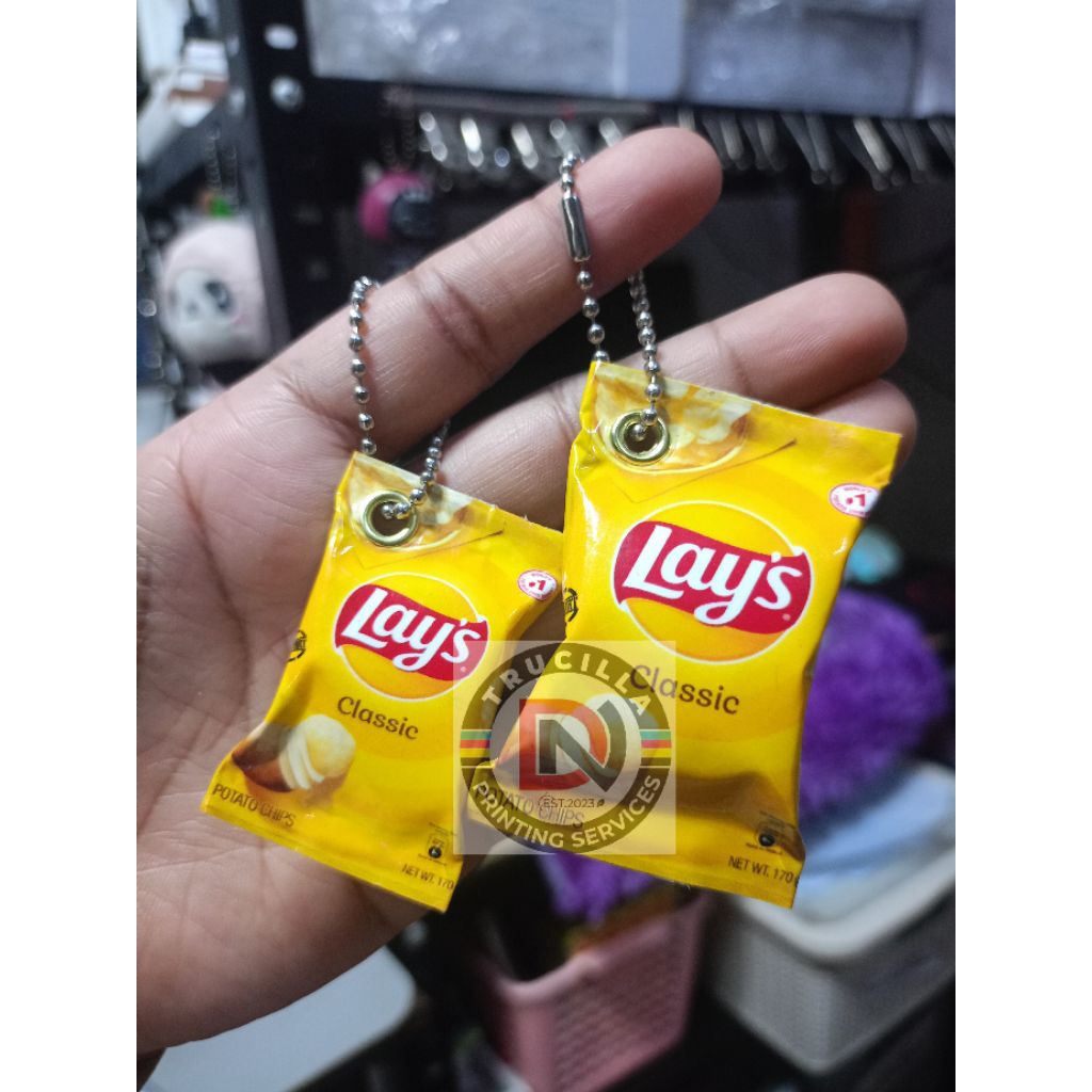 Trinkets Cute Chichirya / Snack Keychain | Shopee Philippines