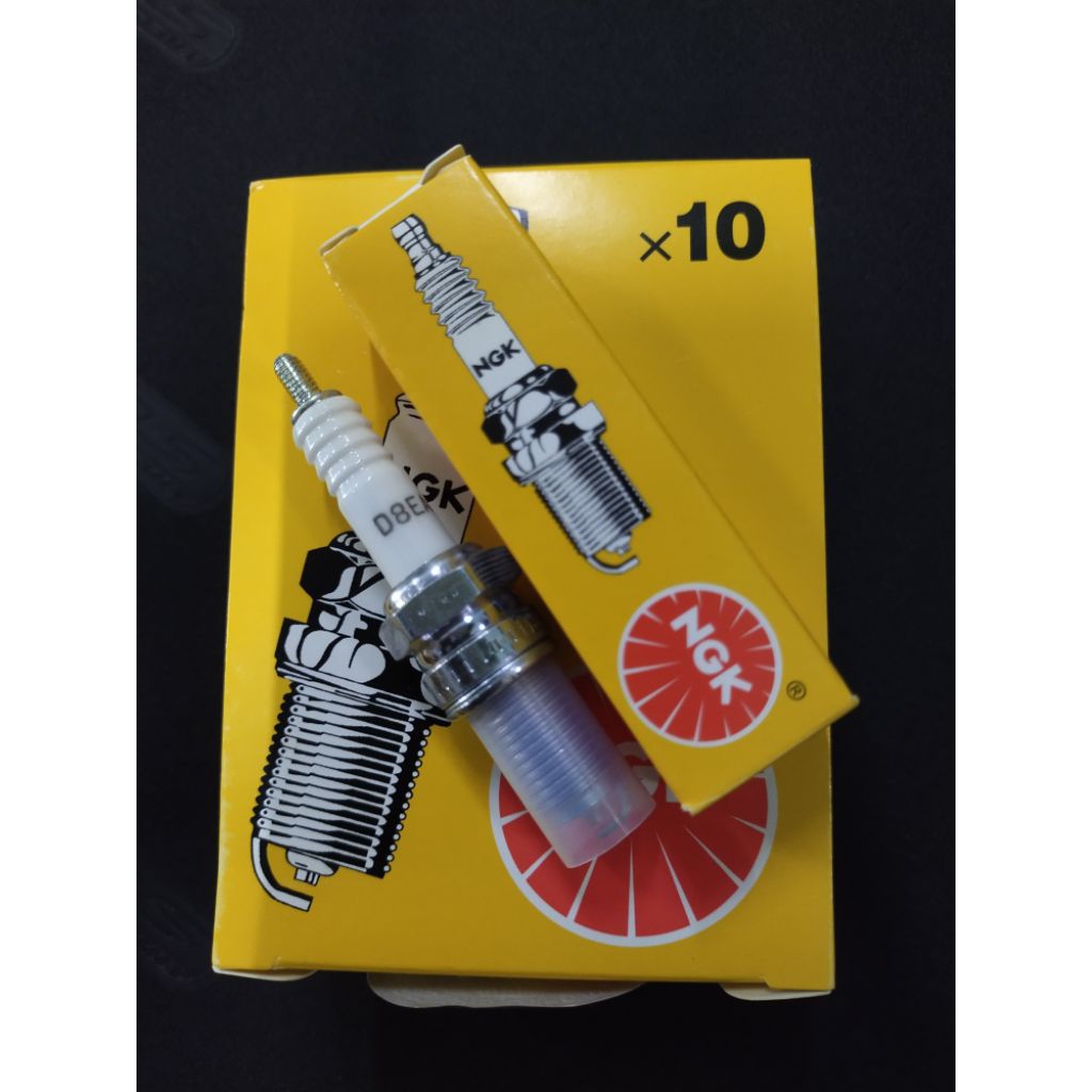 NGK SPARK PLUG (CPR6EA-9)(D8TC)(C7HSA) | Shopee Philippines