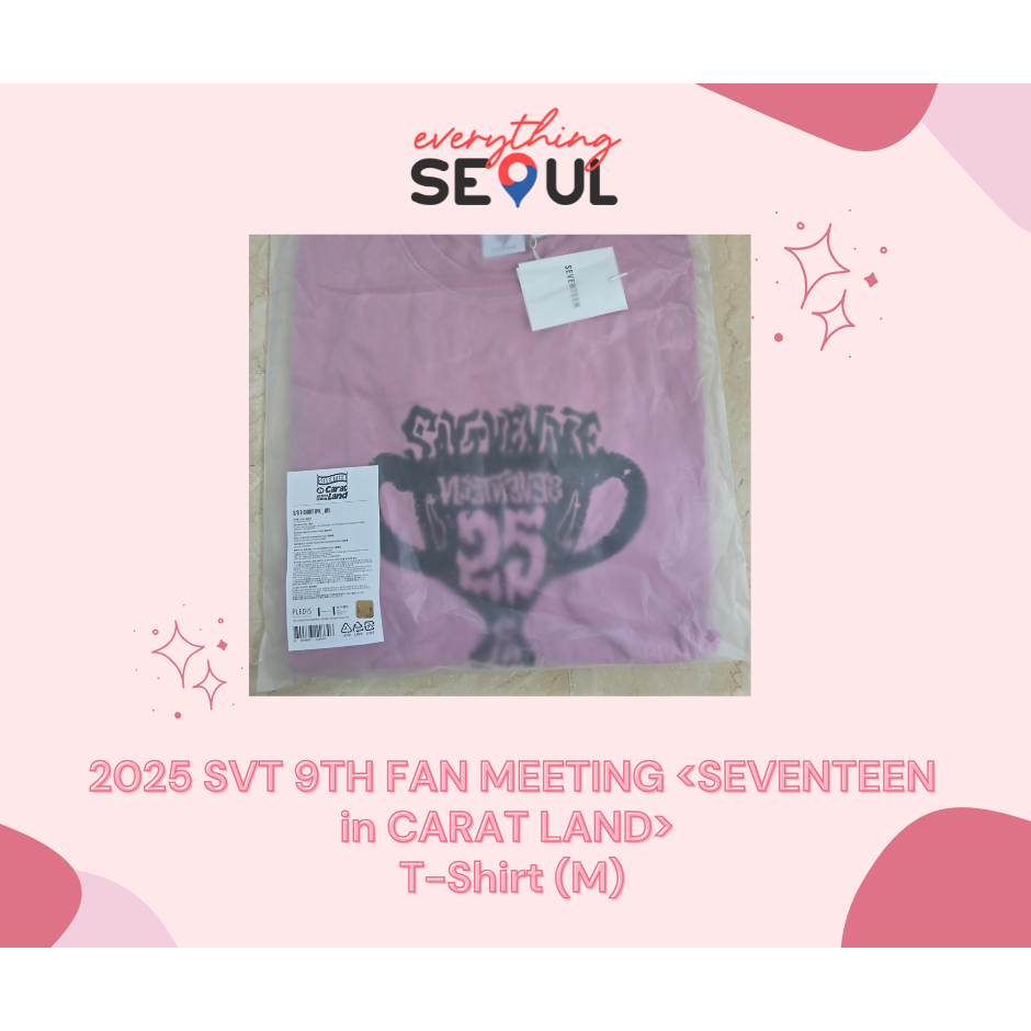 2025 SVT 9TH FAN MEETING T-Shirt (M) | Shopee Philippines