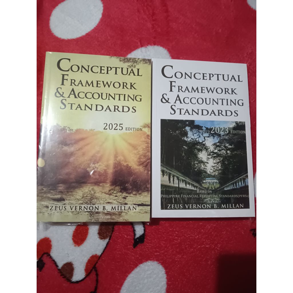conceptual framework & accounting standard 2025 edition (millan ...