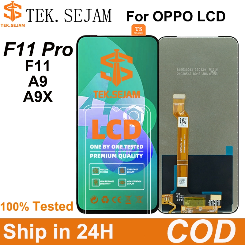 TEK.SEJAM Original LCD For OPPO F11Pro F11 A9 A9X LCD Display Screen ...
