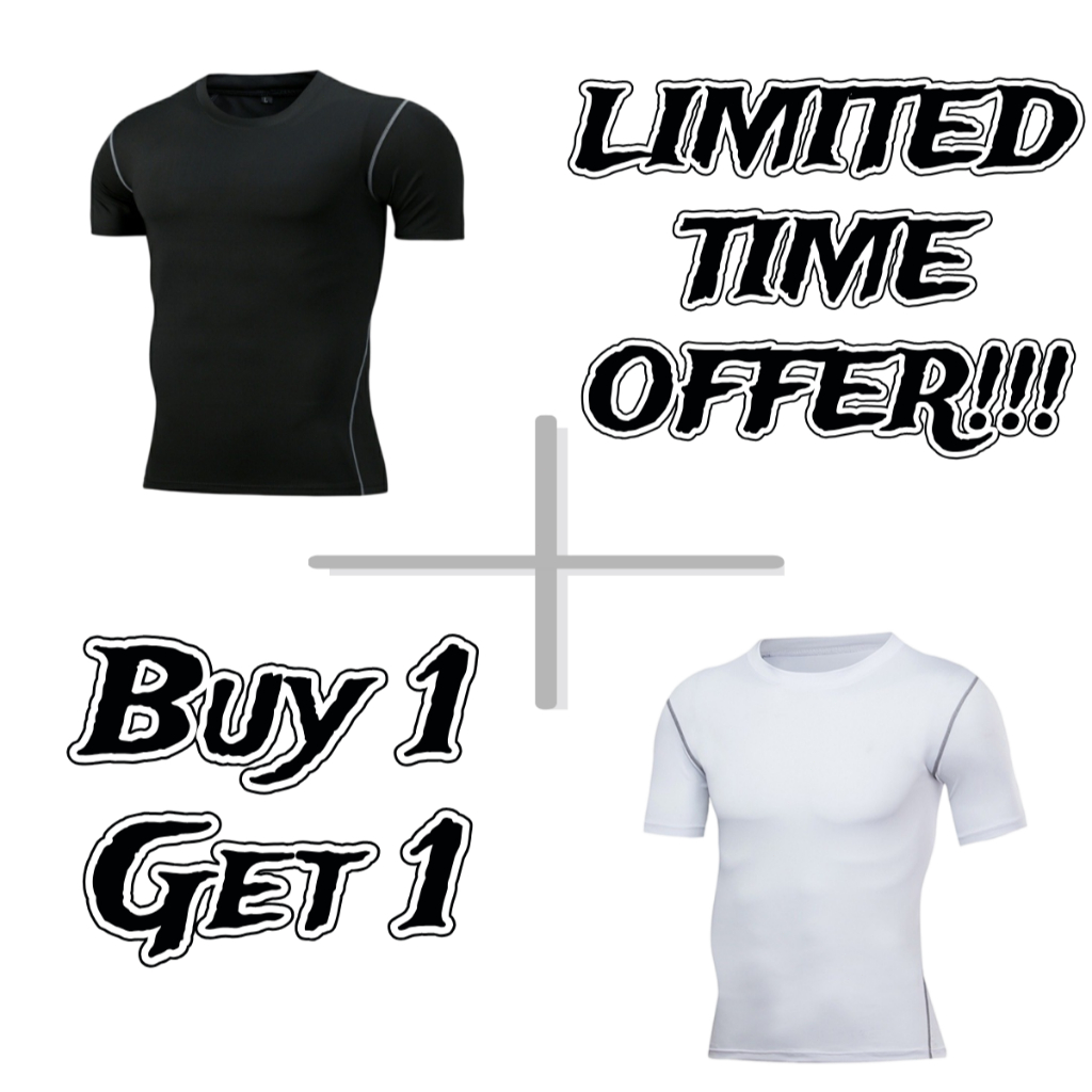 【Buy 1 Take 1】 Men‘s Basketball Shirt Compression Shirt Sando Dri Fit ...