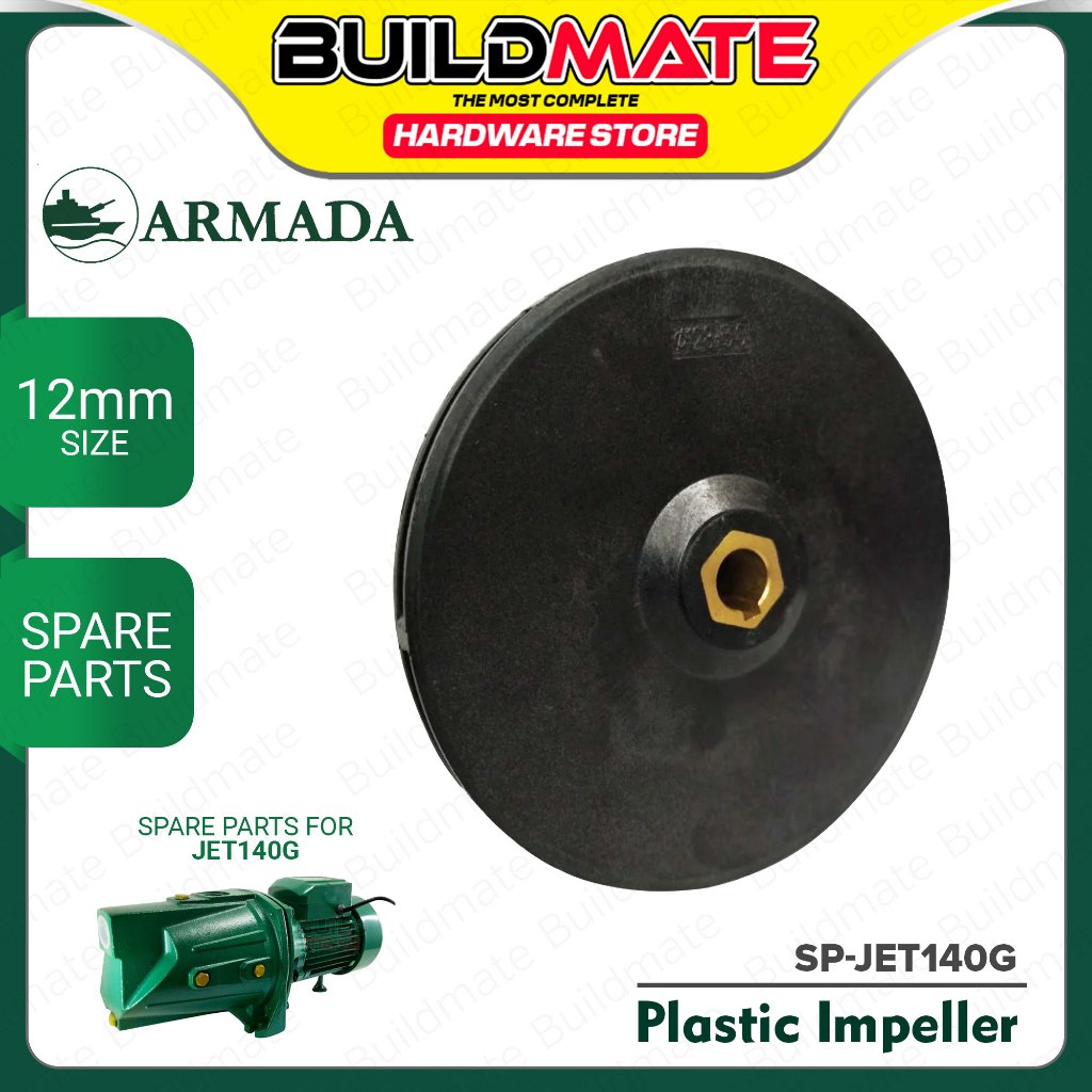 BUILDMATE Armada 12MM Spare Parts Replacement Plastic Impeller for Self ...