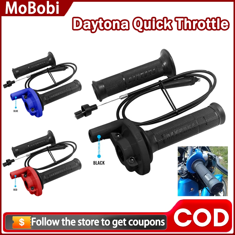 Daytona Quick Throttle with Cable & Handle Grip Universal Made in ...