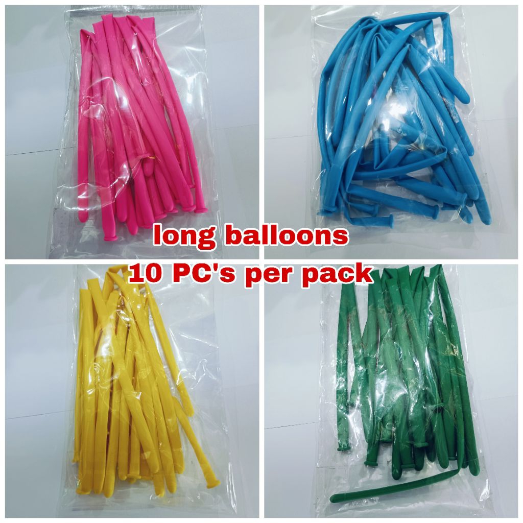 Long balloons tingi (10 PC's per pack) | Shopee Philippines