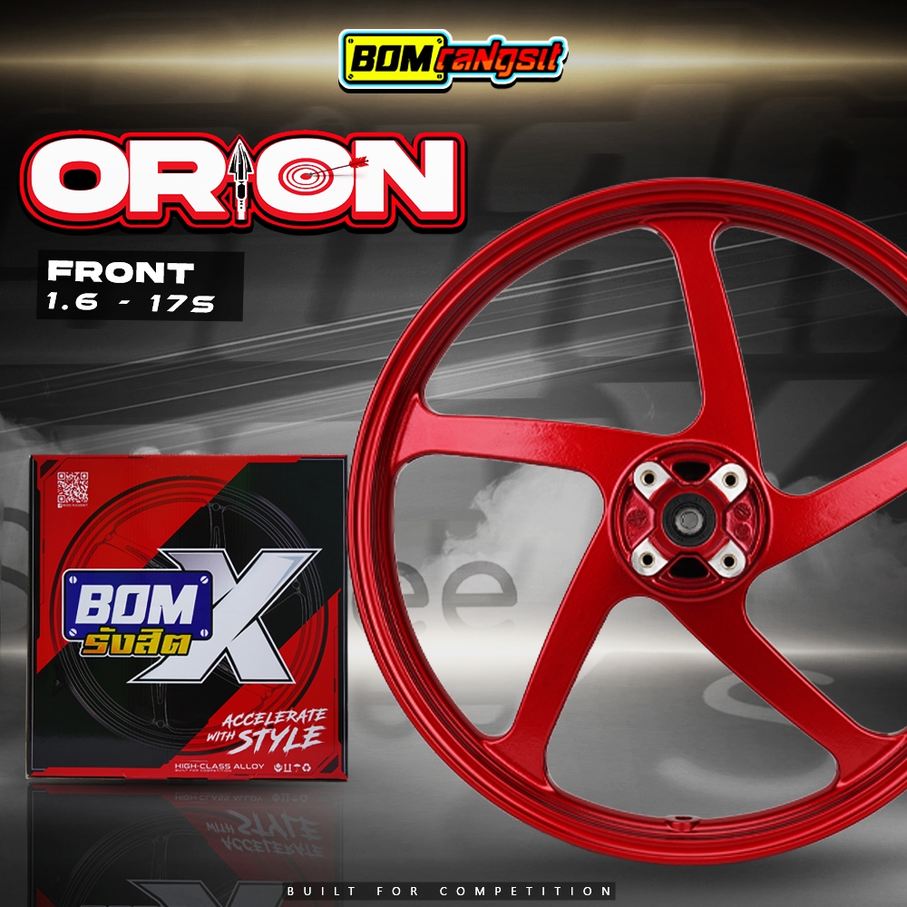 Bom Rangsit BomX Orion Hard Alloy Mags Sniper 150/155/Aerox V1/V2/Click ...