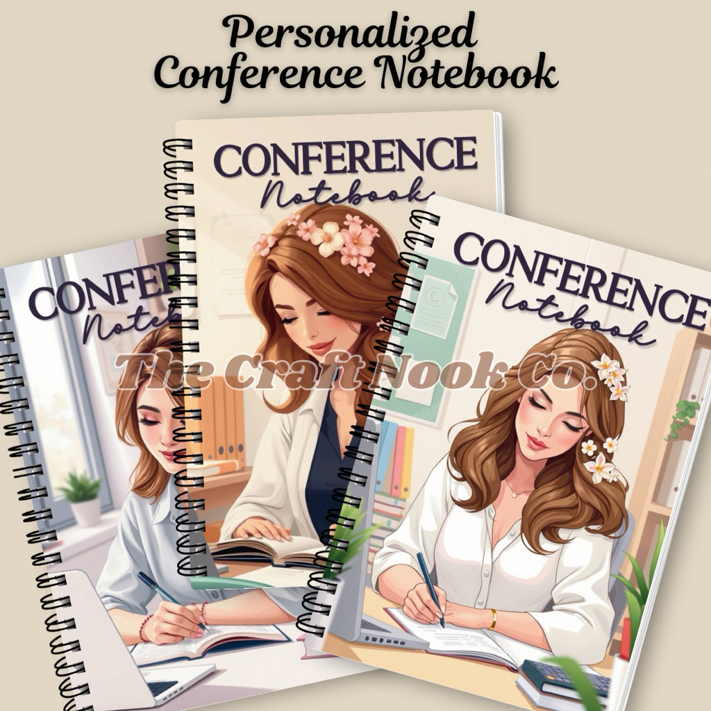 Personalized Conference Notebook – Professional & Organized| A5 Size ...