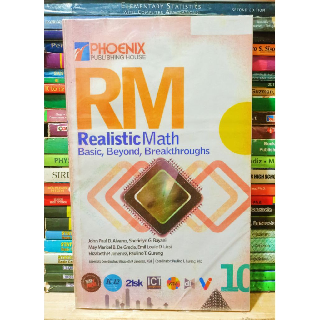 REALISTIC MATH ( Basic, Beyond, Breakthroughs ) Gr-10 | Shopee Philippines