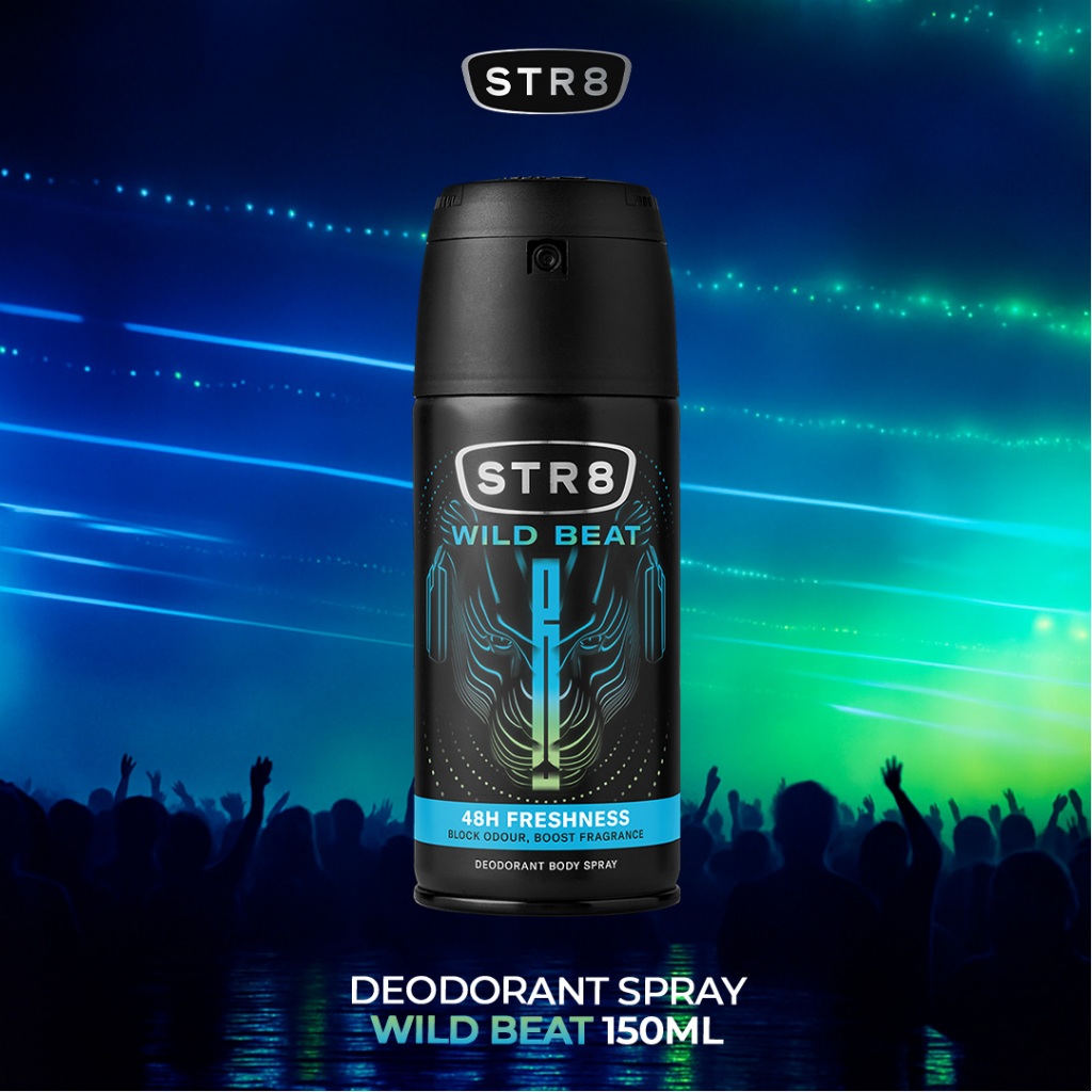 STR8 Deodorant Spray 150ml - Wild Beat | Shopee Philippines
