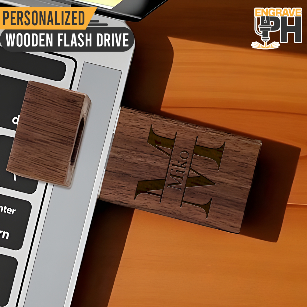 Personalized Laser Name Engraved 8GB 16GB Memory Portable Wooden Flash ...
