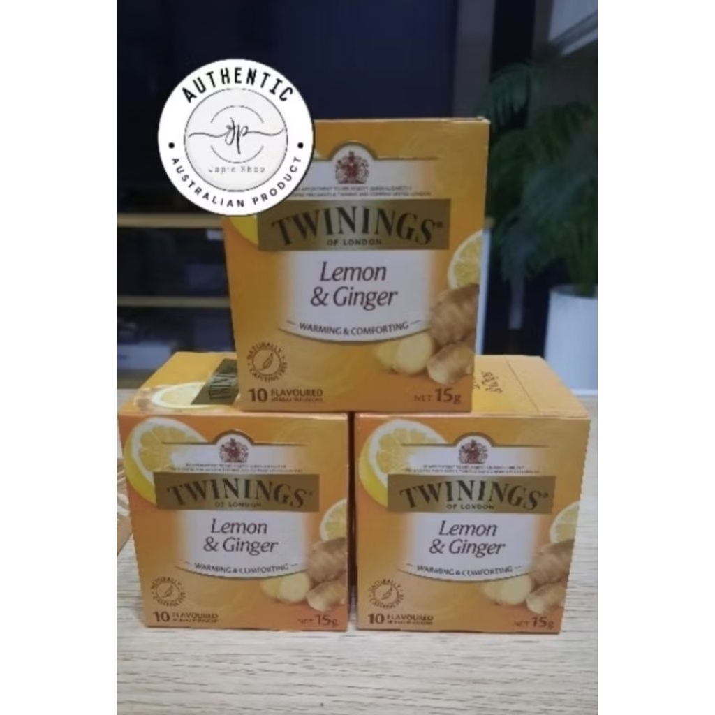 Twinings Lemon & Ginger (10 bags) 15g | Shopee Philippines