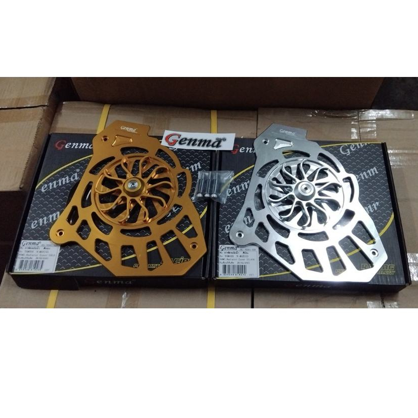 Genma Radiator Cover Spinner for Yamaha Nmax V1 Genma Thailand Full ...