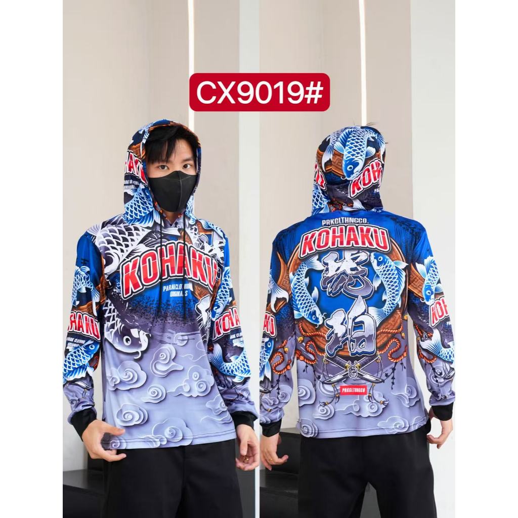 LONG SLEEVE JERSEY WITH HOODIE FOR MEN MOTORCYCLE T-SHIRT HOOD FULL SUBLIMATION Menswear Clothes ...