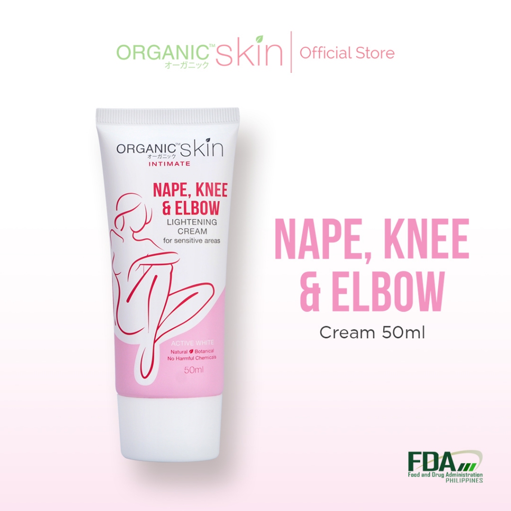Organic Skin Japan Nape, Knee & Elbow Lightening Cream 50ml Whitening ...