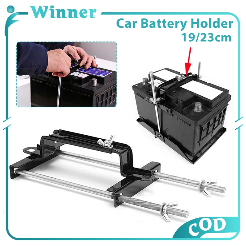 19/23cm Car Crossbar Battery Holder Adjustable Car Crossbar Bracket ...