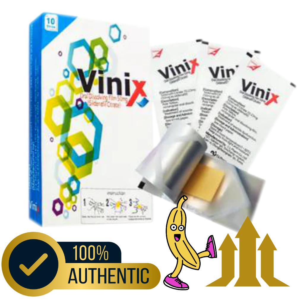 Vinix 100% Original Dissolving Film | Shopee Philippines