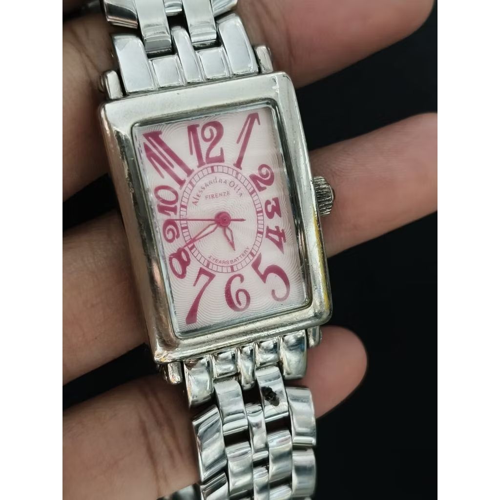 Alessandra Olla Firenze pink Dial Unisex Watch Japan | Shopee Philippines