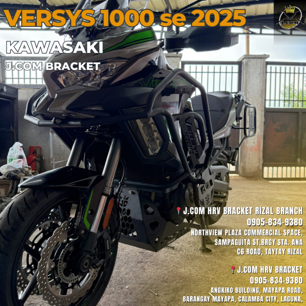 Versys 1000 SE 2024 | KAWASAKI | Original J.COM Skid Plate, Side ...