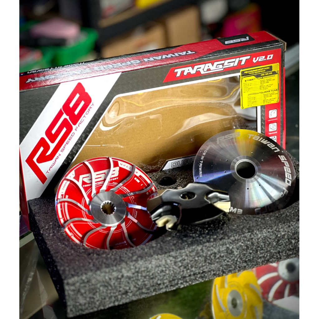 NEW RS8 taragsit pulley set for mio 125/fazzio/mio soul 125/gravis/gear ...