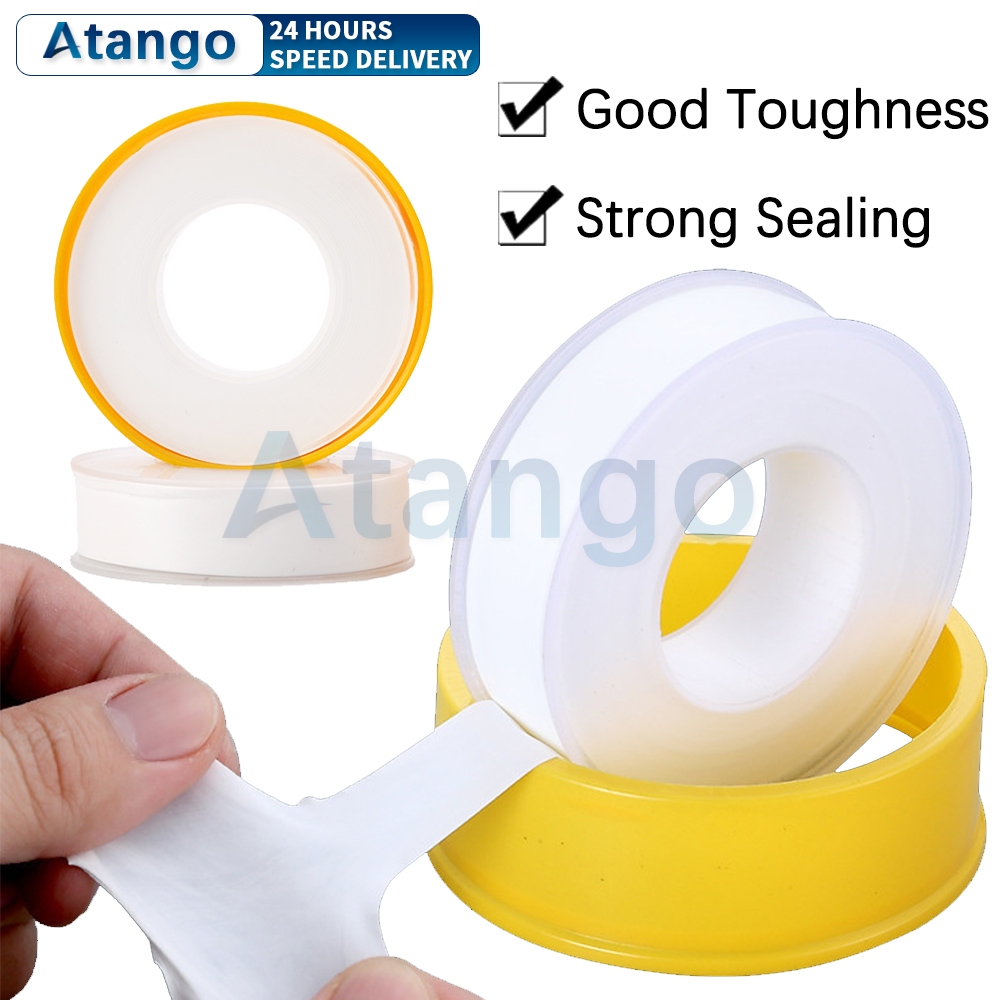 Teflon Tape Pipe Thread Seal Tape For Leak Water Plumbers Sealant Tape ...