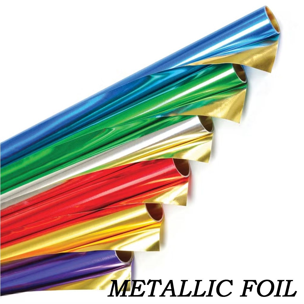 SOLD PER PC - METALLIC FOIL (70cm) CUT FOR PROJECTS AND DECORATIONS ...