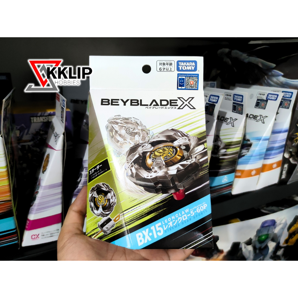 Kklip Takara Tomy Beyblade X BX-15 Starter Leon Claw 5-60P BANKEE | Shopee Philippines