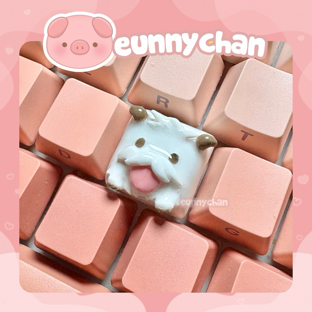 League of Legends TFT Poro Handmade Artisan Keycap by eunnychan ...
