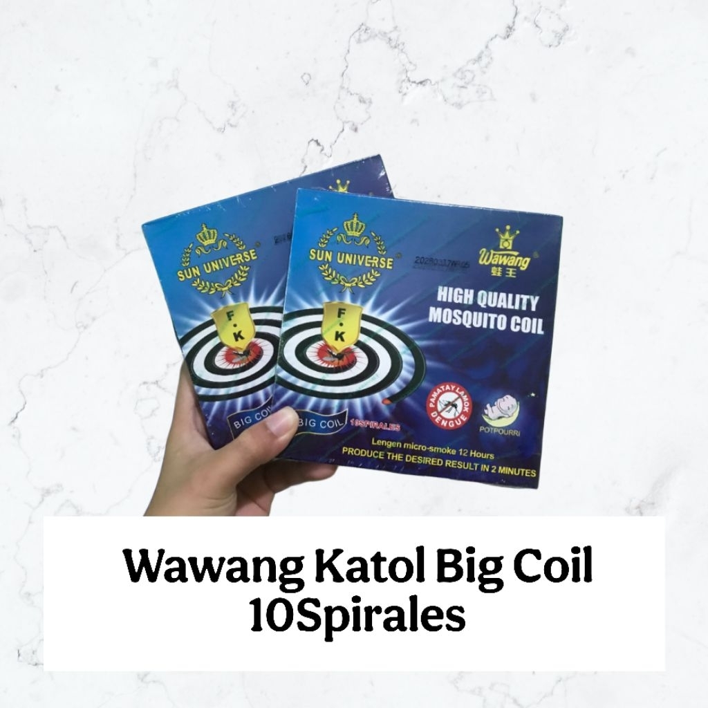 Wawang Katol Big Coils 10Spirals High Quality Mosquito Coil FDA ...