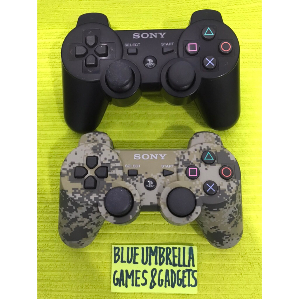 PS3 Dualshock 3 Wireless Controller Original Digital Camouflage & Black ...