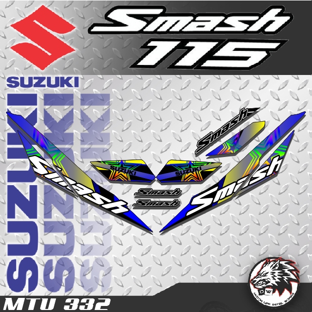 Suzuki, Smash, Premium decal, Easy Install | Shopee Philippines